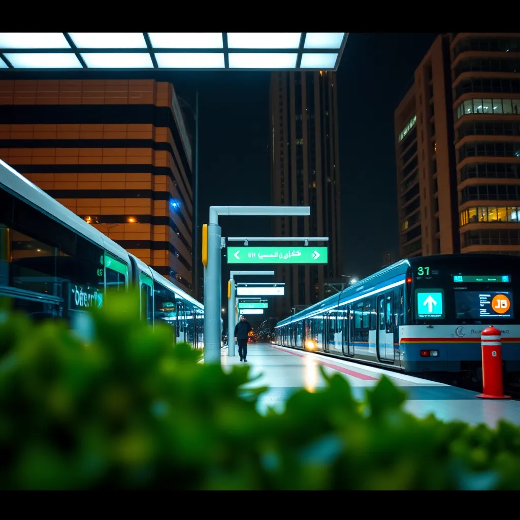 Exploring Dubai Investment Park 1 Metro Station