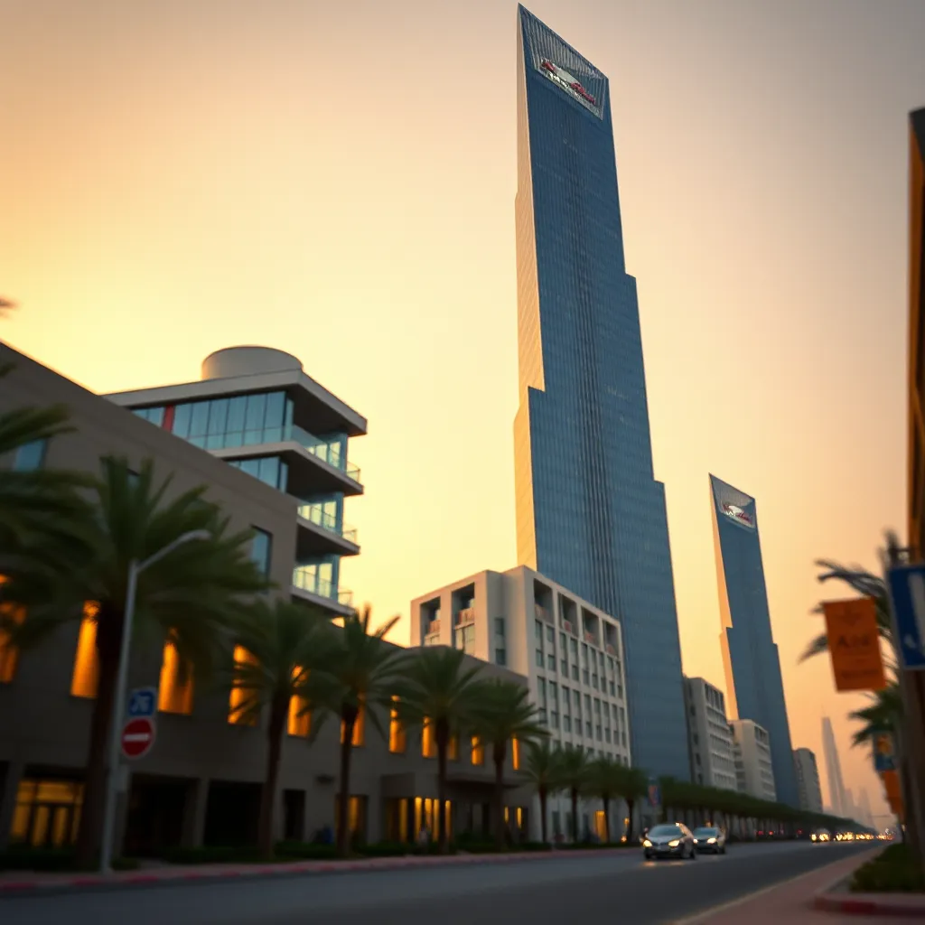 Discovering Al Khazna Tower and Al Najda Street in Dubai