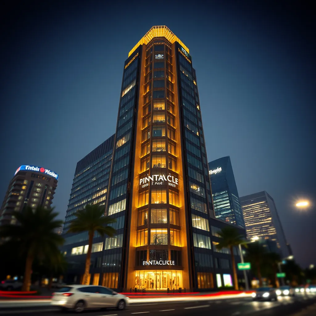 Exploring the Pinnacle Building on Sheikh Zayed Road