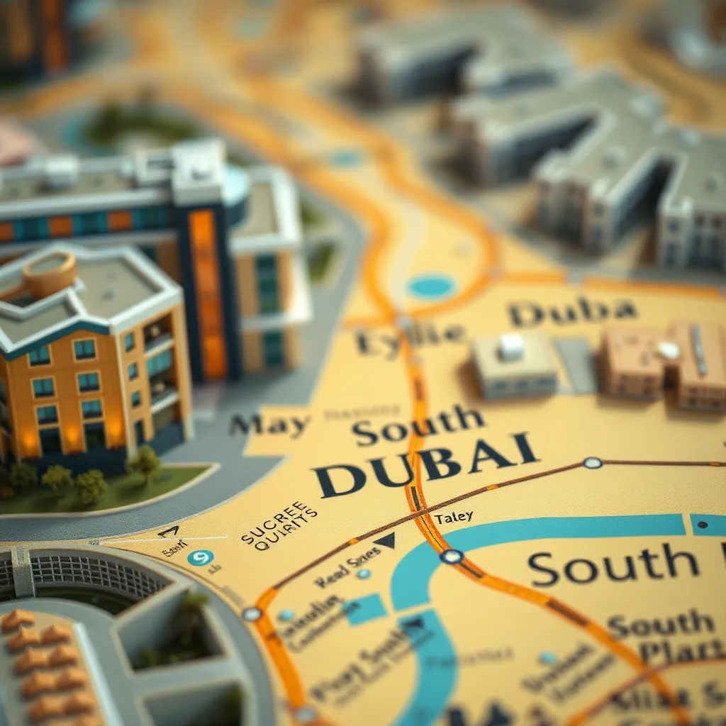 Navigating the South Dubai Map: Insights and Areas